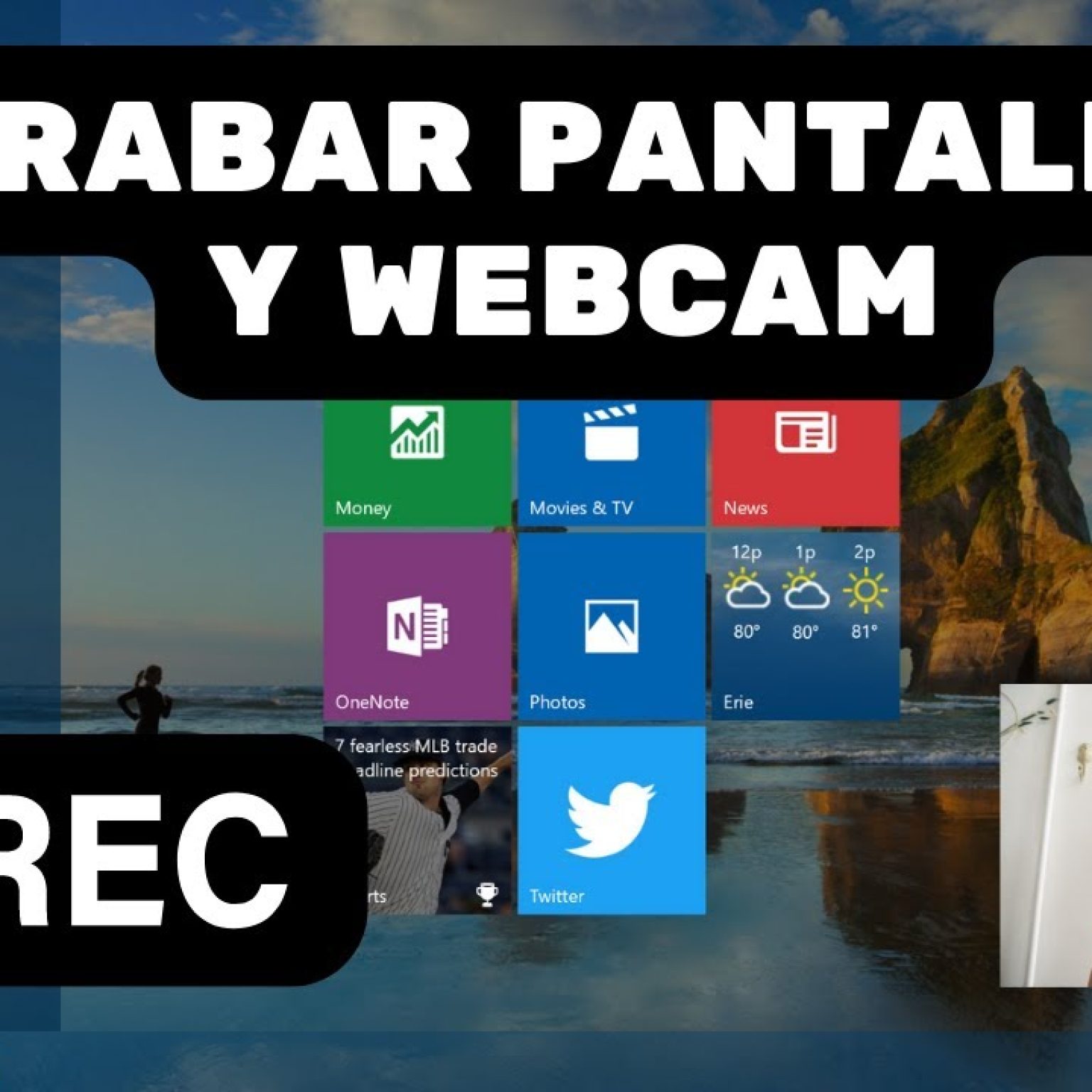 Cómo Grabar la Pantalla y la Webcam Simultáneamente: Guía Paso a Paso ...